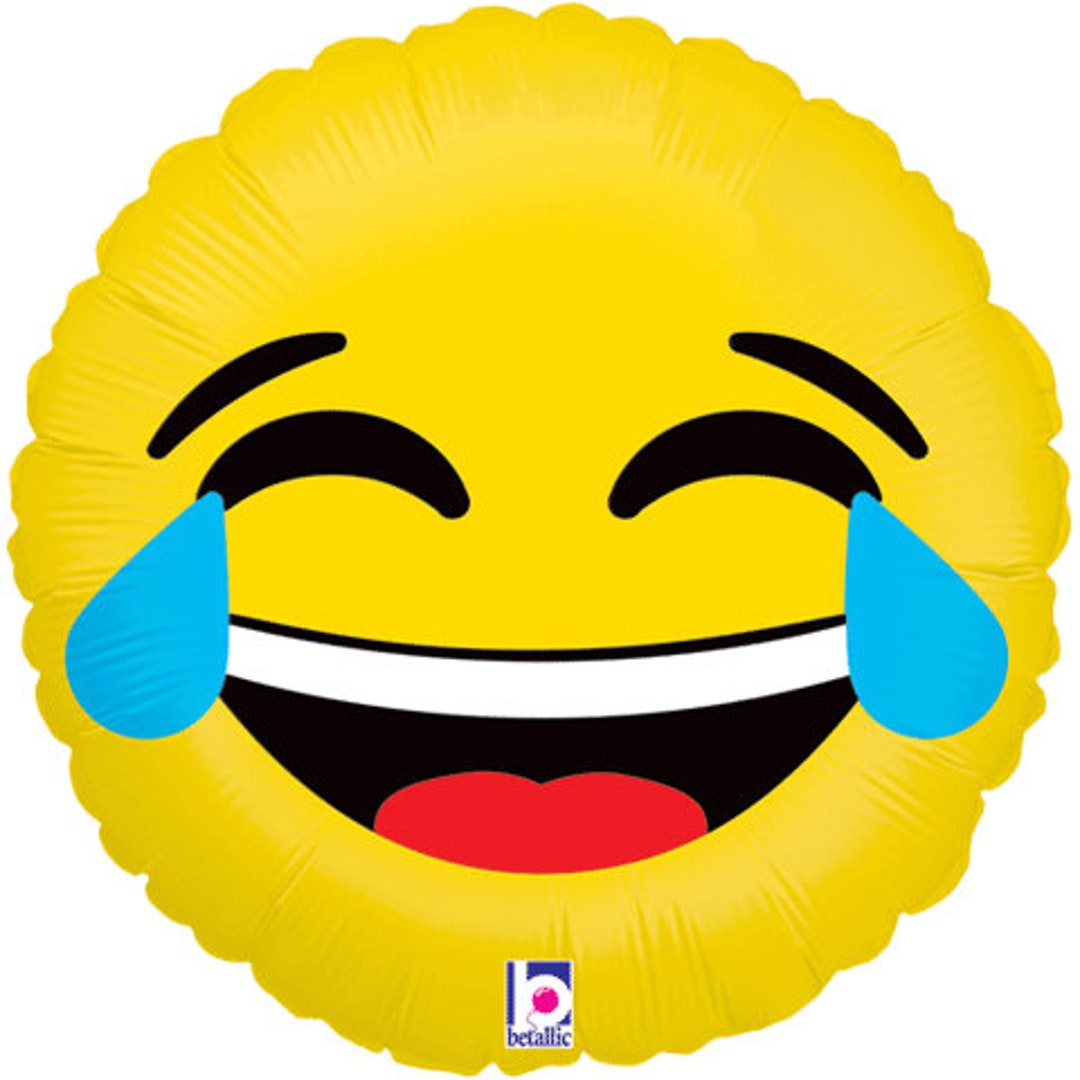 LOL Emoji Balloon, Mylar Balloon 18″ Laughing Out Loud, Birthday Party ...
