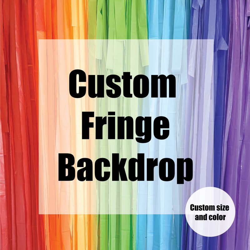 Customized Fringe Walls - Etsy