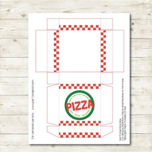Christmas Elf Pizza Box, Elf Prop, Elf Pizza, Instant Download ...