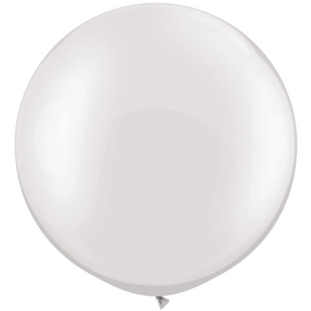 Clear 36 Inch Round Balloons, Giant Round 36” Inch Balloons, Latex ...