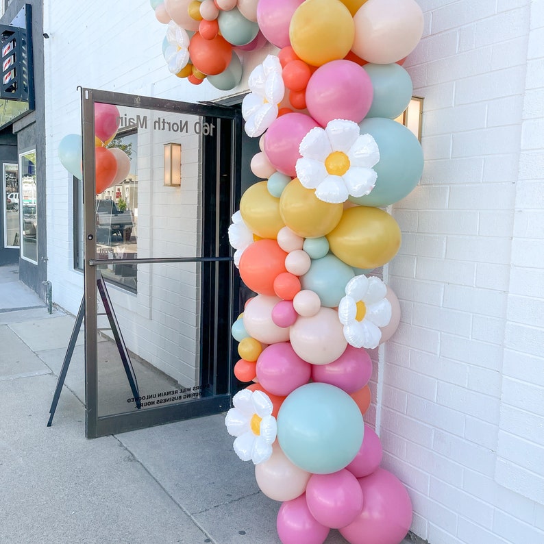Groovy Daisy Balloon Garland Kit DIY Balloon Garland Balloon - Etsy
