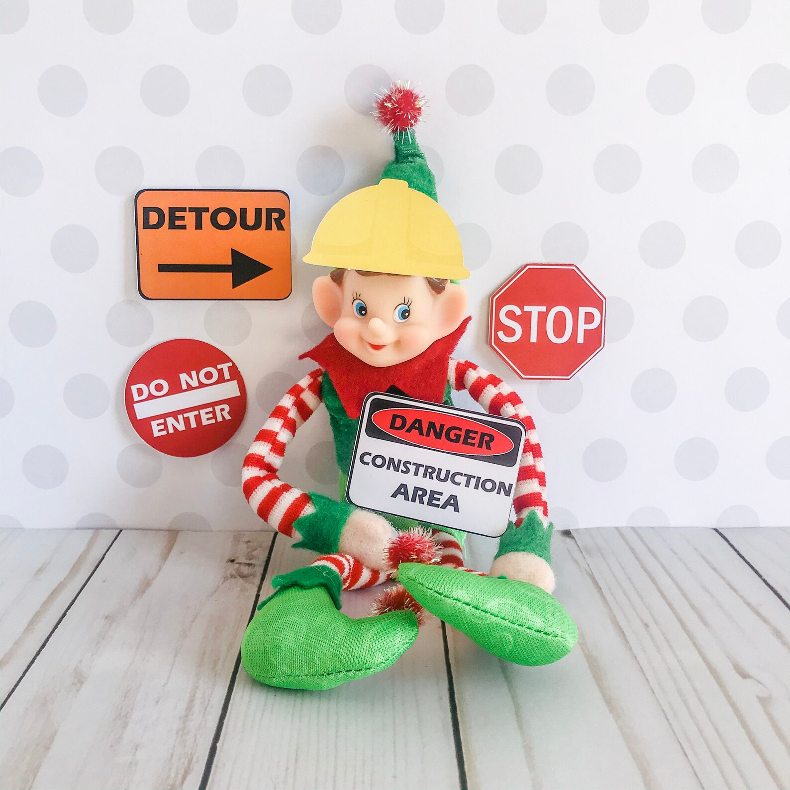 Christmas Elf Construction Kit Elf Prop Instant Download - Etsy