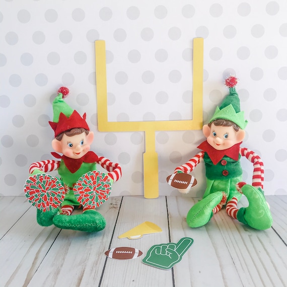 Christmas Elf Football Kit Elf Prop Instant Download - Etsy UK