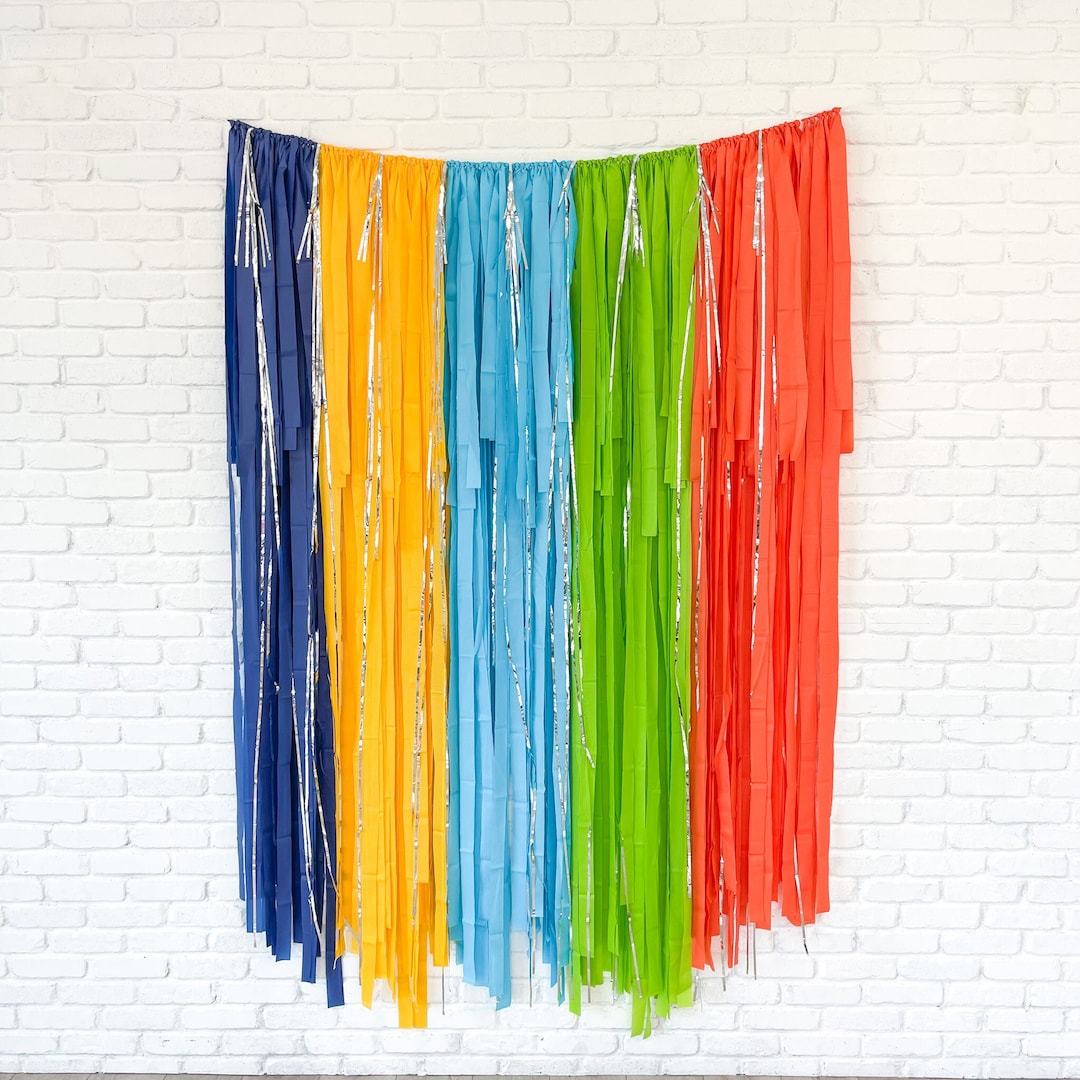 Science Fringe Backdrop, Boy, Streamer Backdrop, Bright Backdrop ...