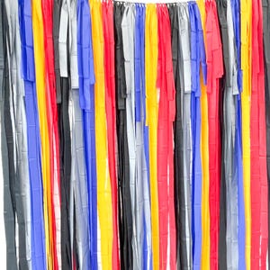 Fringe Backdrop, Superhero, Streamer Backdrop, Bright Backdrop, Party ...