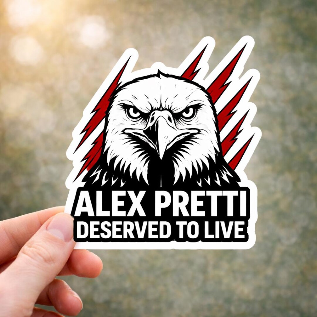 Alex Pretti Deserved to Live Sticker | Political Activist Decal ...