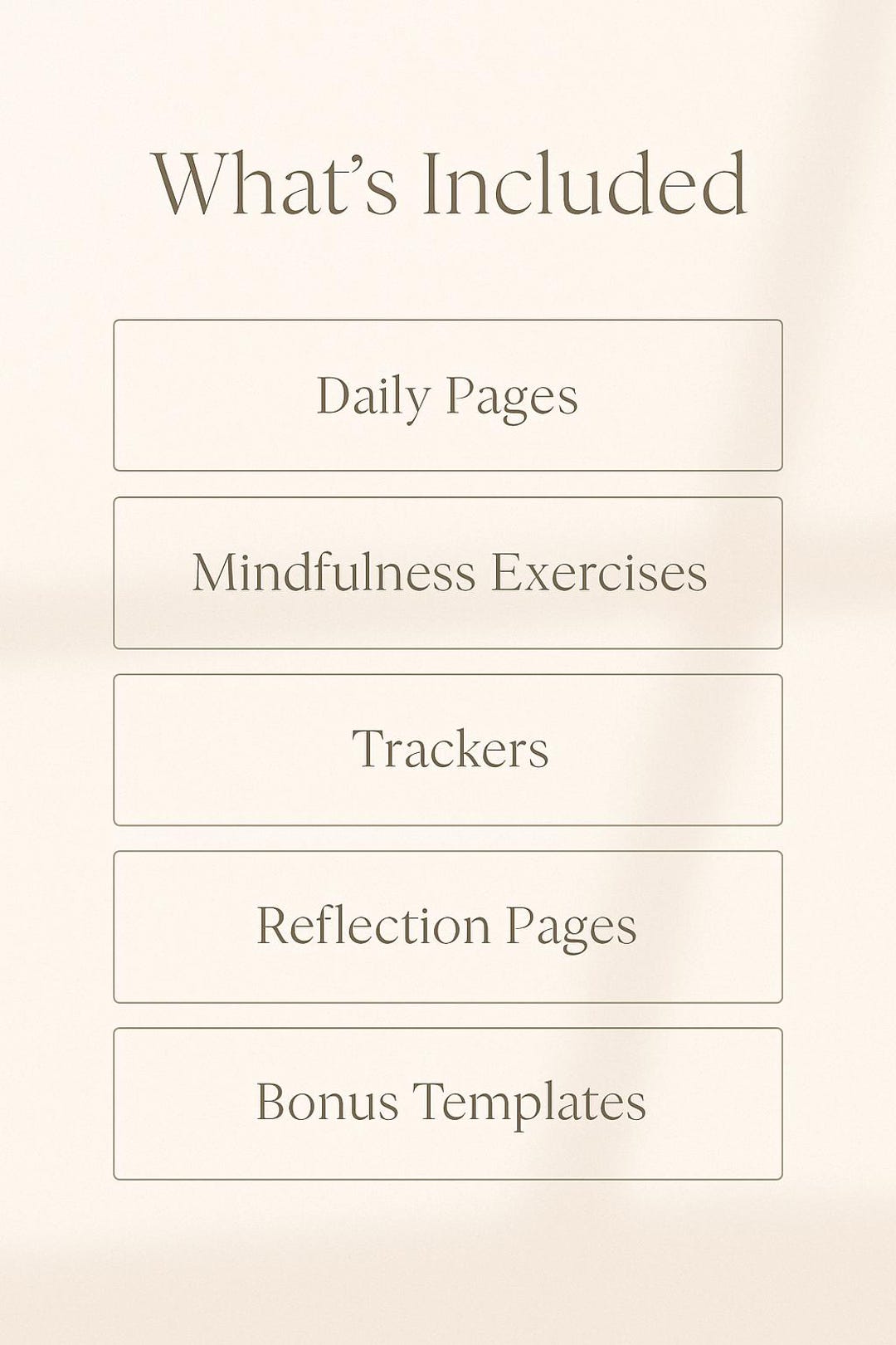 PRINTABLE Mindfulness Planner · 9-day Guided Journal · A4 / Letter PDF ...