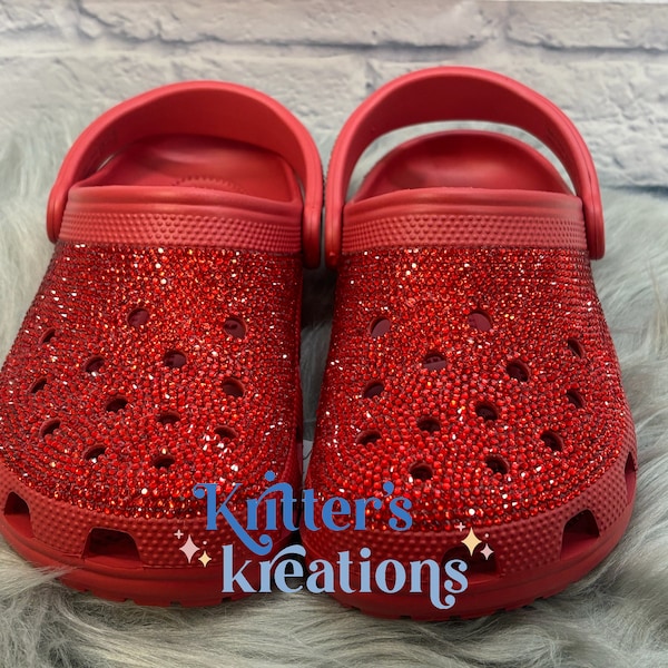 Red Clogs - Etsy