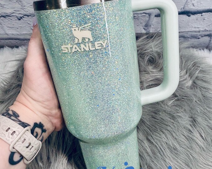 Hot Pink Leopard 30 Oz Stanley Cup | Authentic Stanley - Etsy