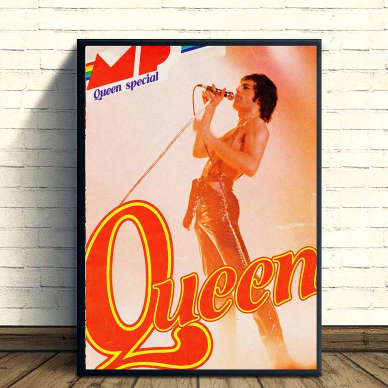 Queen Band Poster - Etsy