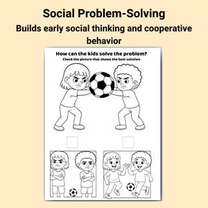 Social-emotional Skills Workbook - Feelings & Behavior Activities for ...