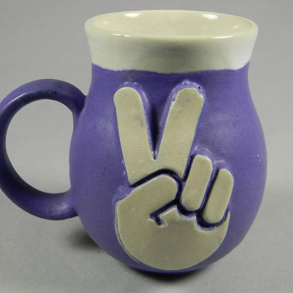 Pottery Peace Sign - Etsy