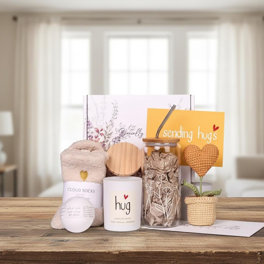 Bereavement Hug in a Box, Empathy Gift Box, Encouragement Care Package ...