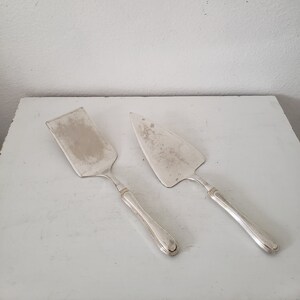 Vintage Wallace Silversmiths Giorgio Pattern Silverplate Cake Server ...