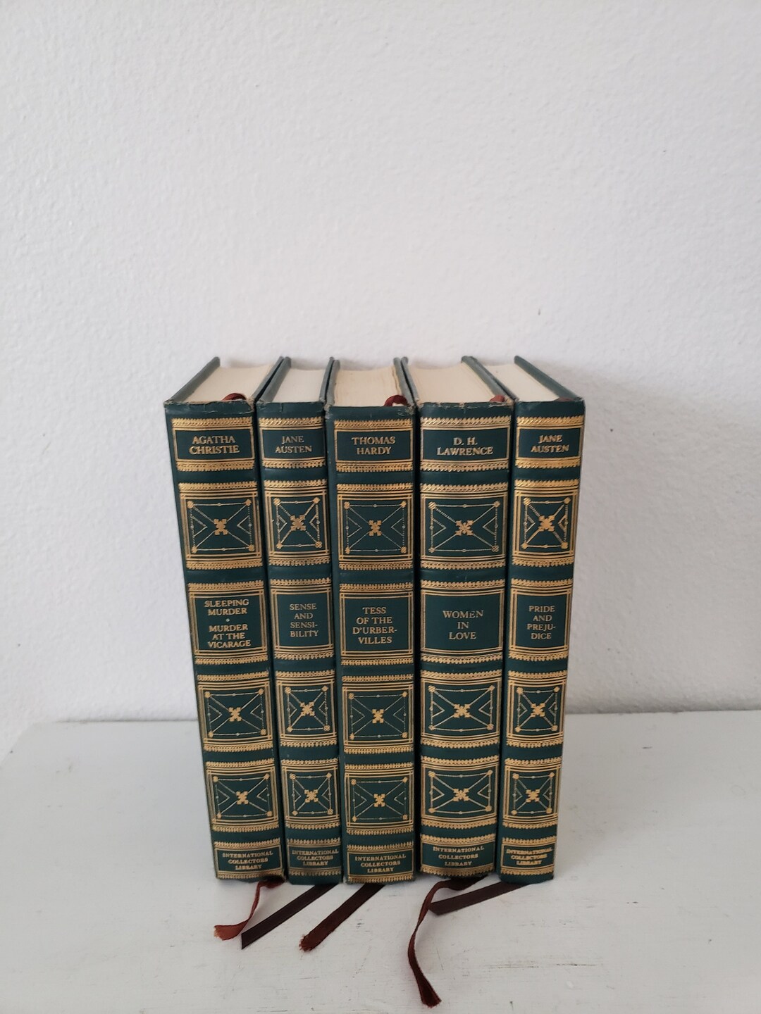Vintage Set of Six International Collectors Library Classic Literature ...