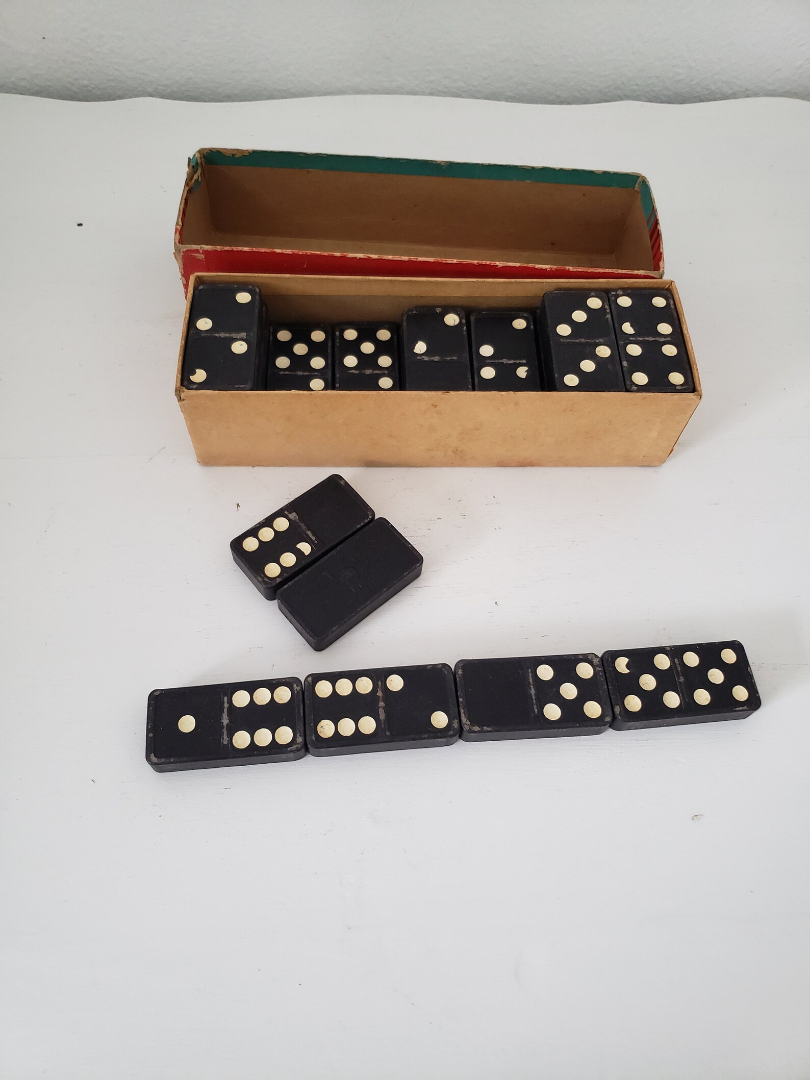 Vintage Halsam Magna Dominoes/eagle Stamp - Etsy