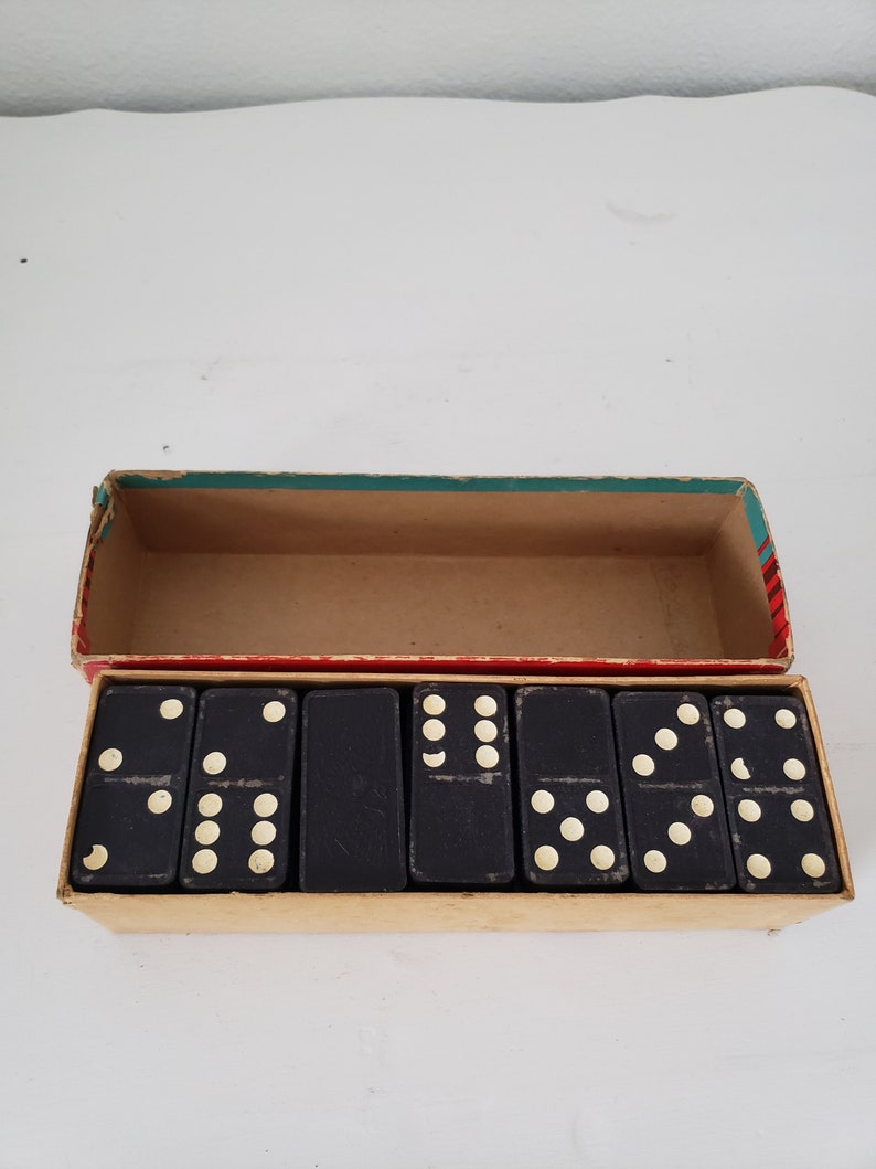 Vintage Halsam Magna Dominoes/eagle Stamp - Etsy