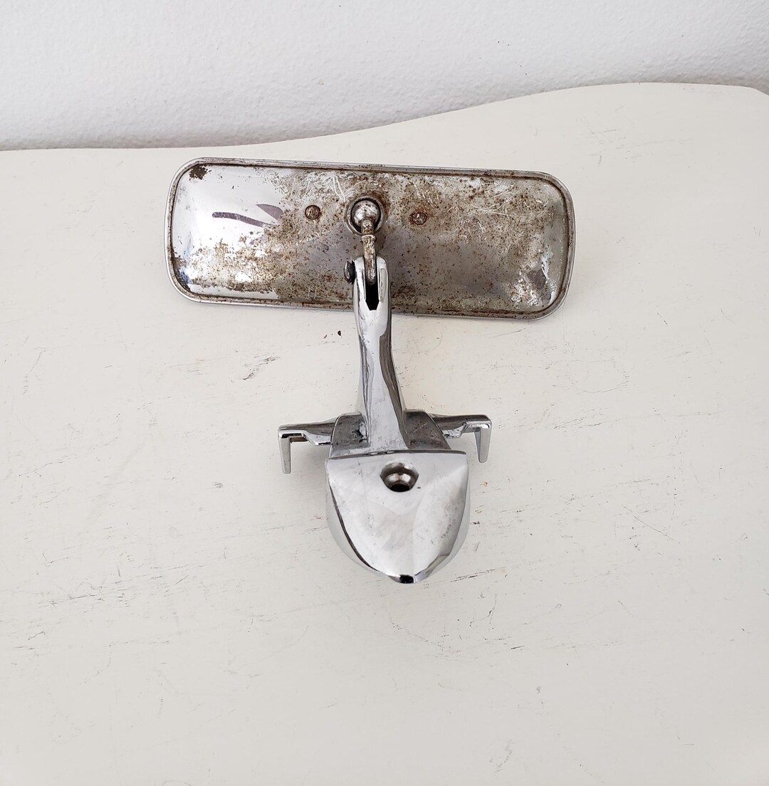 1966 Pontiac Ventura Rear View Mirror With Mount Bracket/4482074 Part ...
