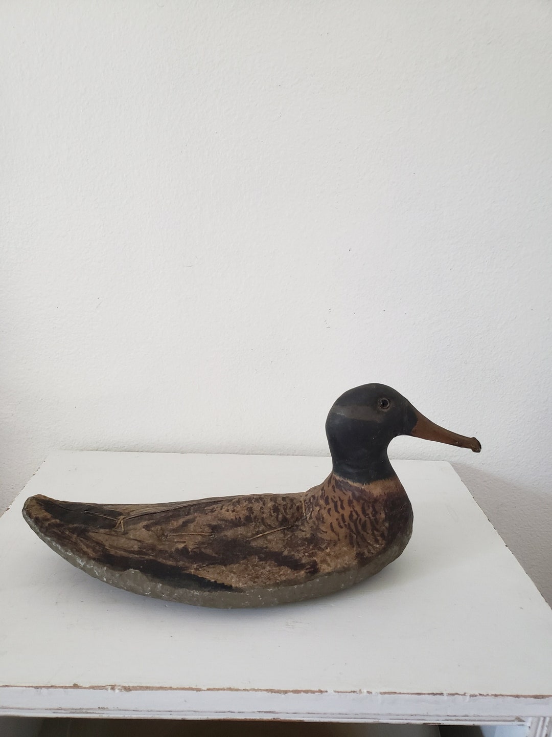 Rare Vintage Armstrong Canvas Stuffed Featherweight Pintail Decoy ...
