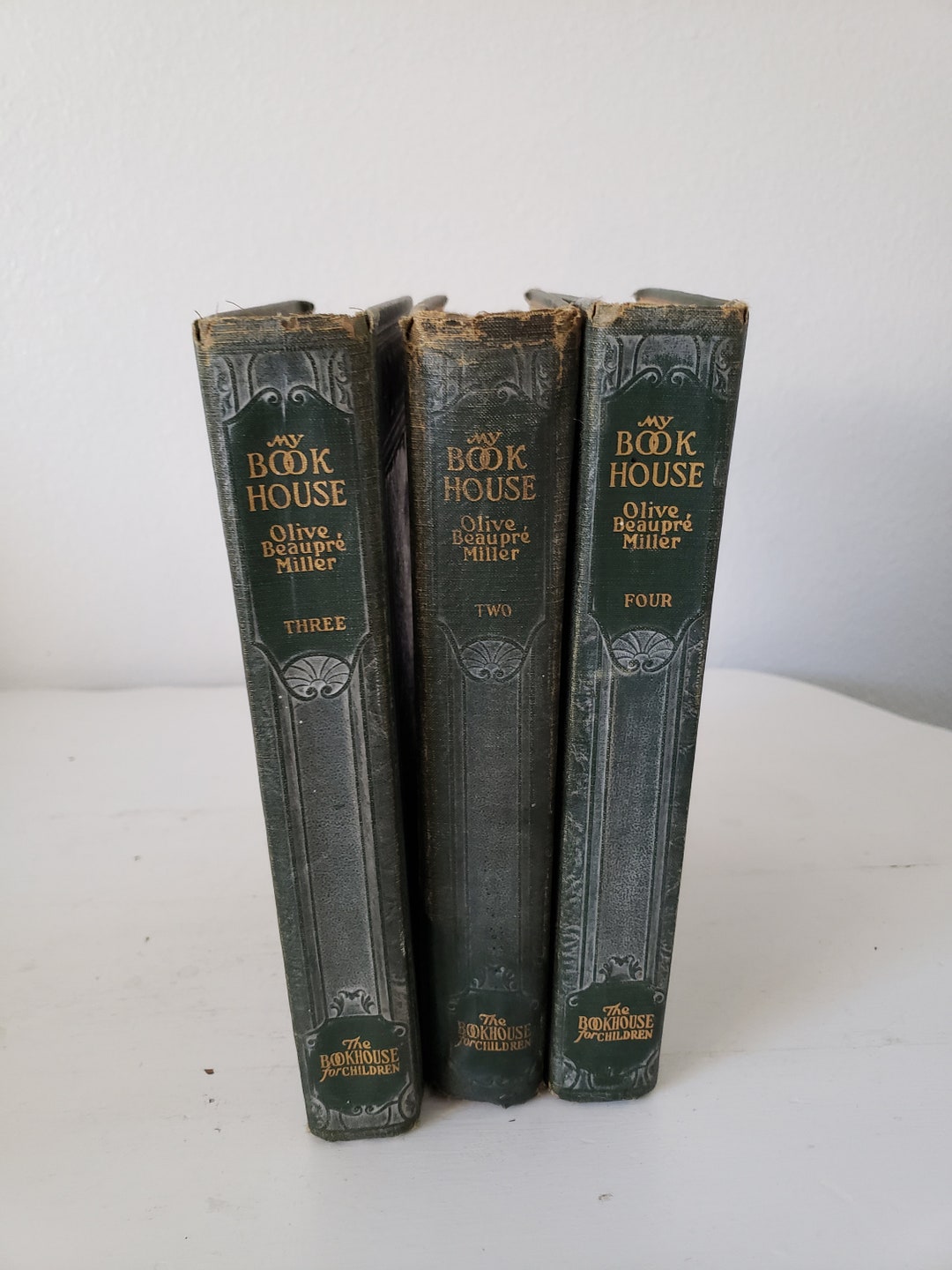 Set Of Three Vintage My Bookhouse Story Books/Copyright 1920/1928/Olive ...