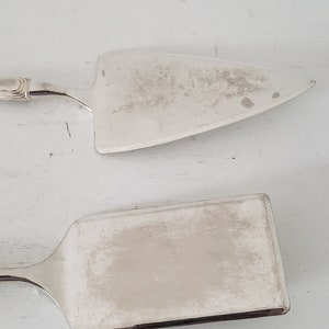 Vintage Wallace Silversmiths Giorgio Pattern Silverplate Cake Server ...