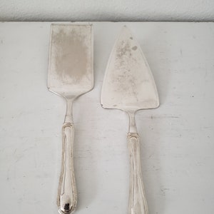 Vintage Wallace Silversmiths Giorgio Pattern Silverplate Cake Server ...