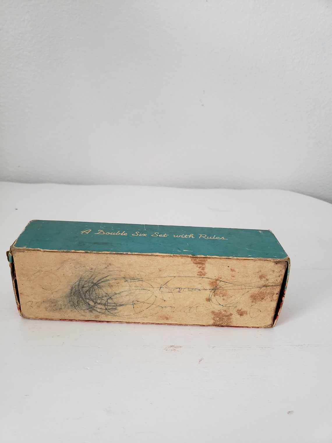 Vintage Halsam Magna Dominoes/eagle Stamp - Etsy