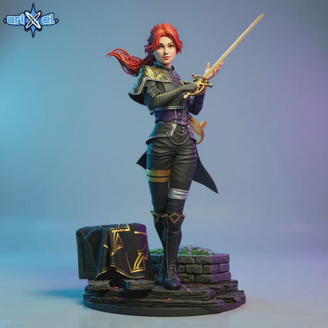Maelle Expedition 33 1:6 Scale STL | Unsupported & Split Pieces | High ...