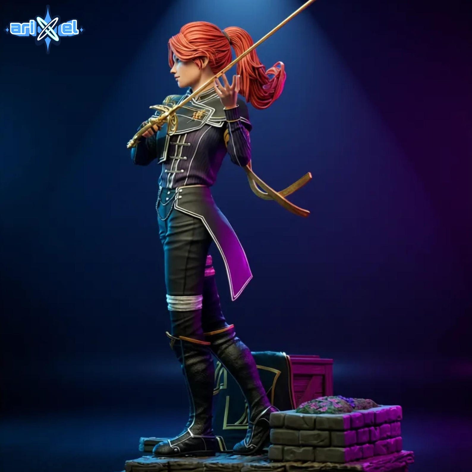 Maelle Expedition 33 1:6 Scale STL | Unsupported & Split Pieces | High ...
