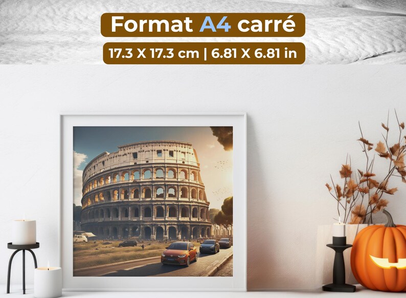 Villes Colisée de Rome, Italie, art architectural, paysage urbain ...