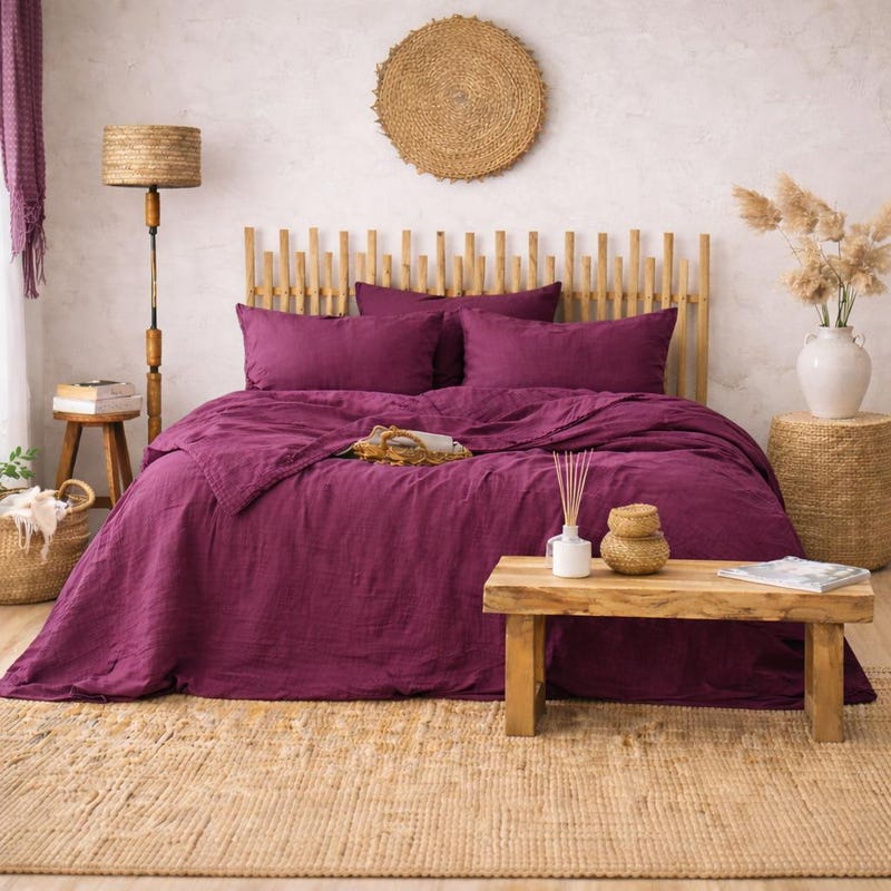 Comforter Magenta - Etsy