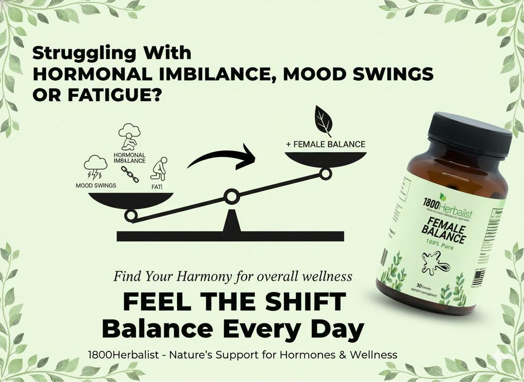 Female Balance "hormonal Balancer" Formula - Etsy
