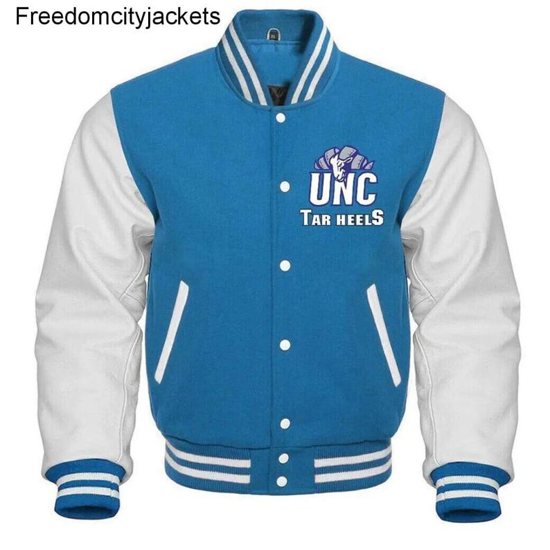 Varsity North Carolina Tar Heels UNC Jacket - Etsy