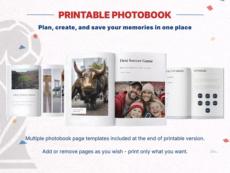 World Cup 2026 Travel Itinerary Planner Template | Host City Guide ...