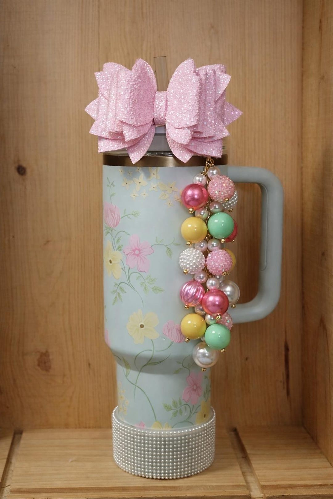 Baublelx™ Spring Blossom Bauble Straw Charm and Handle Charm Luxury ...