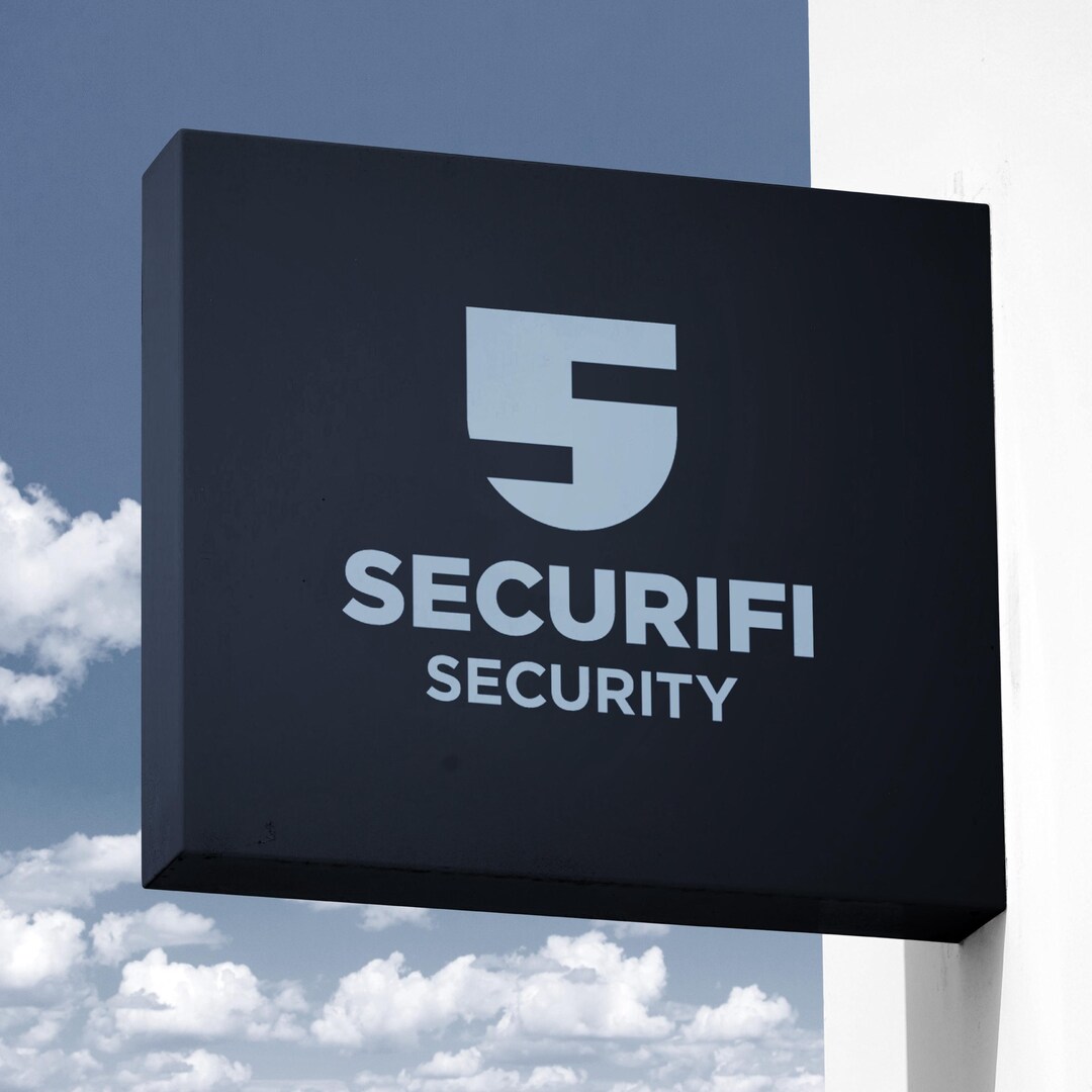 Modern Minimalist Custom Security Logo Design Template | Editable Files ...