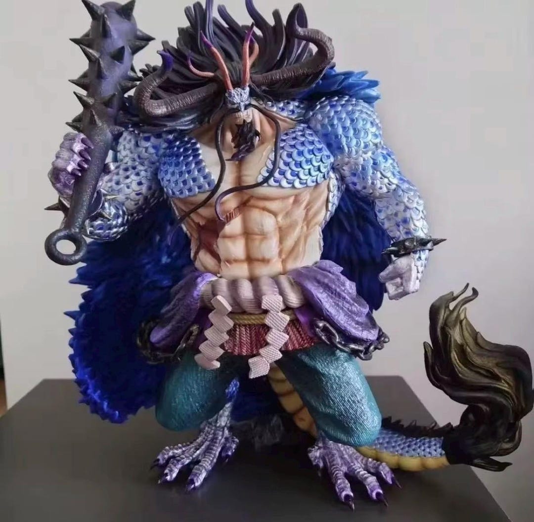 Hand Painted Kaido (beast Form / Hybrid Form) - Etsy