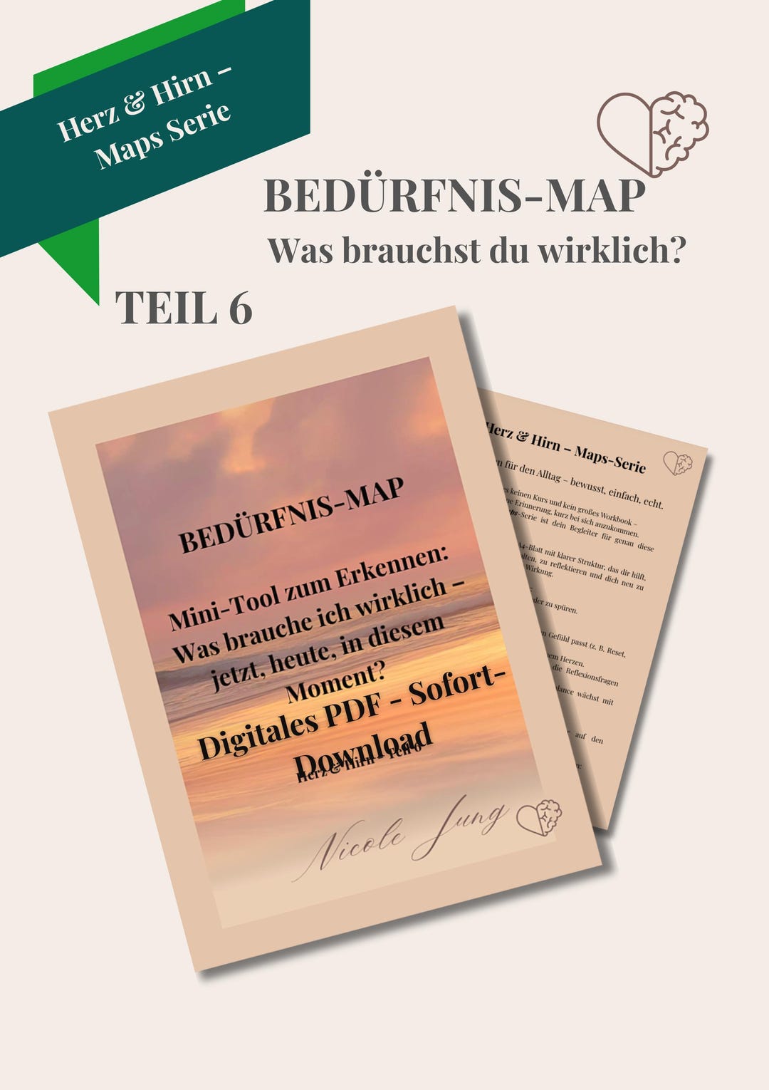Needs Map | Heart & Mind MAPS Series | Discover What You Truly Need ...