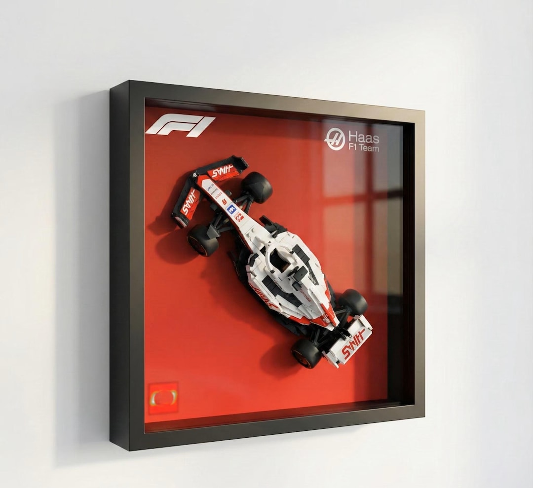 Haas F1 Display Background for Brick Building Set (digital Download) - Etsy