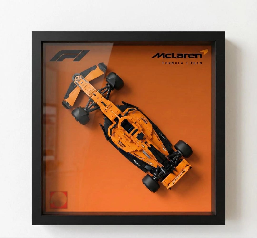Mclaren F1 Team Lego Square Wall Art - Formula 1 Poster Fits IKEA ...