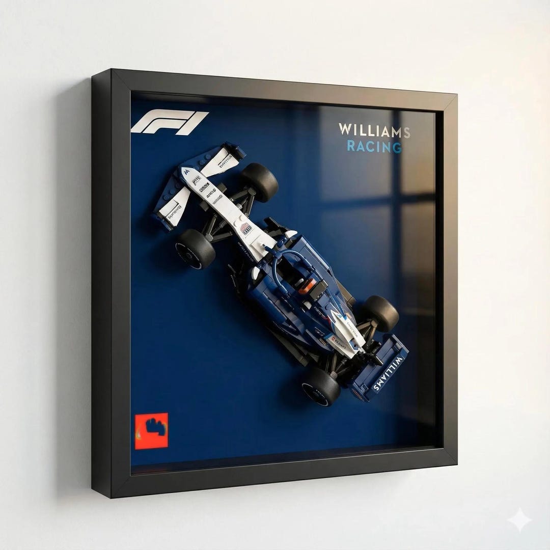 Williams Racing F1 LEGO Poster - Fits IKEA Frames, Man Cave Decor - Etsy