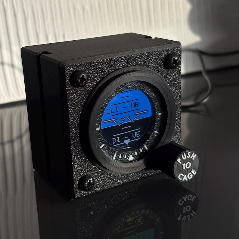 Standby Attitude Indicator (SAI) F-16 Style – Realistic Artificial ...