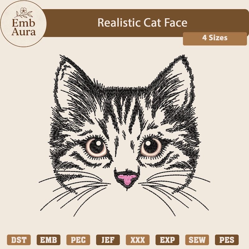 Cat Butterfly Embroidery - Etsy