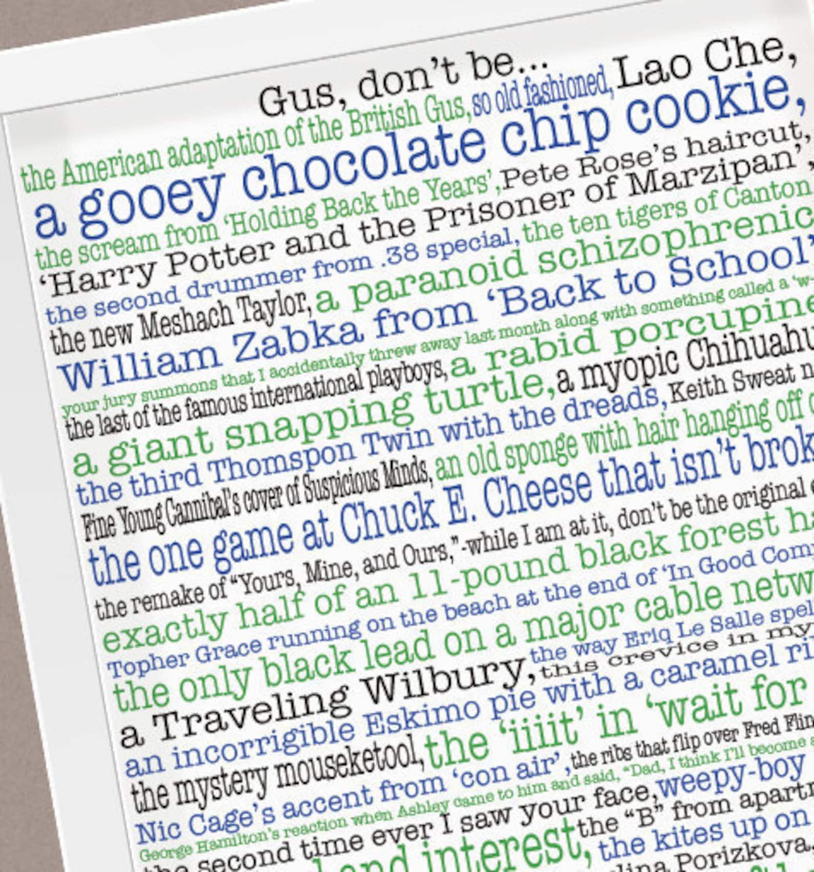 Psych; Psych Poster; Psych TV Show; Instant Download; Complete List of ...