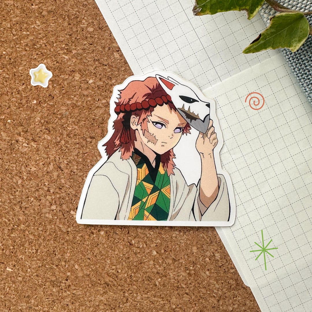 Sabito Demon Slayer Sticker | Anime Vinyl Weatherproof Sticker for ...