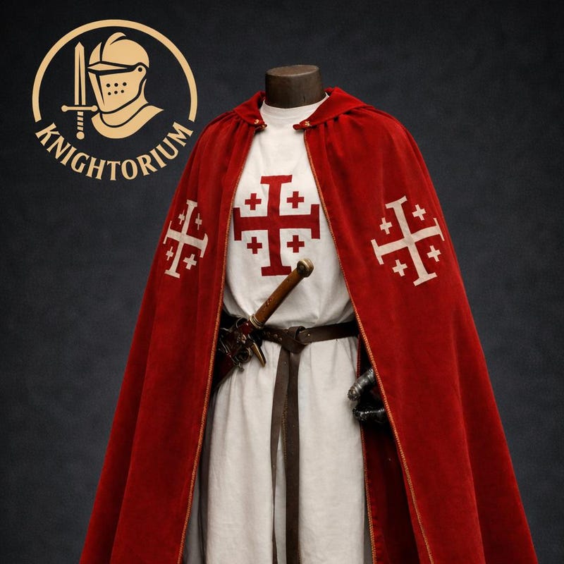 Medieval Crusader Cape - Etsy UK