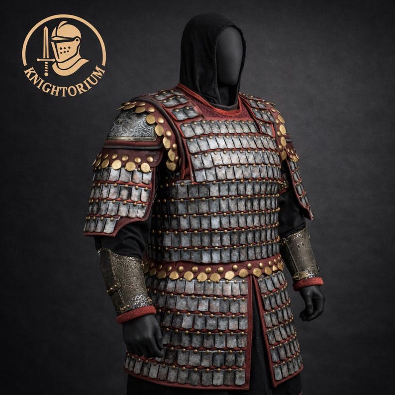 Handmade Steel Lamellar Cuirass | Byzantine Medieval Scale Armor for ...