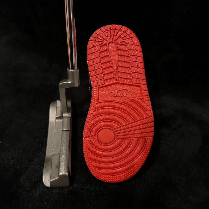 Sneaker Putter Cover: Chicago 1 OG (white Laces + Sock Collar) - Etsy