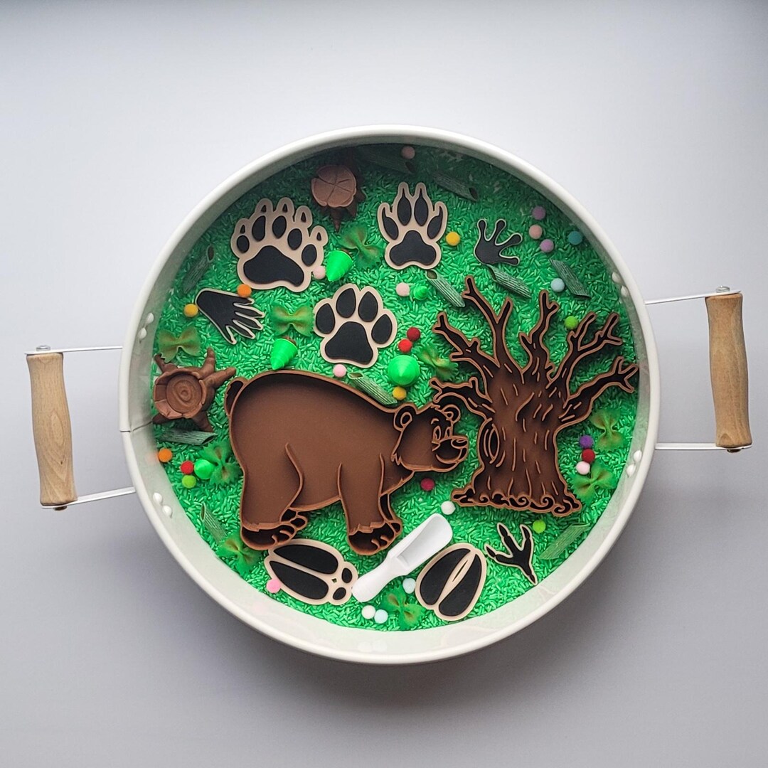 Sensory Forest Set, Following the Trail of Wild Animals | Sensory Play ...