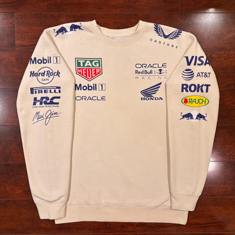 Formula 1 (F1) Race Sweatshirt Redbull - Etsy